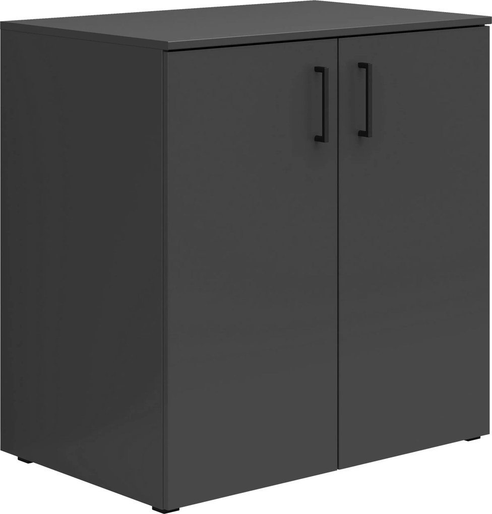 XXXLutz KOMODA, barvy grafitu, 80/83/52 cm Carryhome - Široké komody - 002427022225