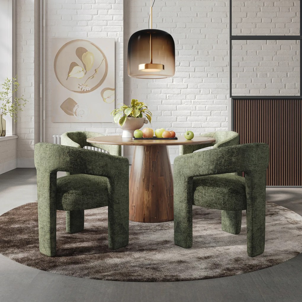Designové čalouněné jídelní křeslo Leith - výběr z 18 provedení