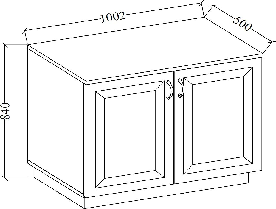 FLAWIA | komoda 2D | 100 cm | Stilo ab | artisan/bílá
