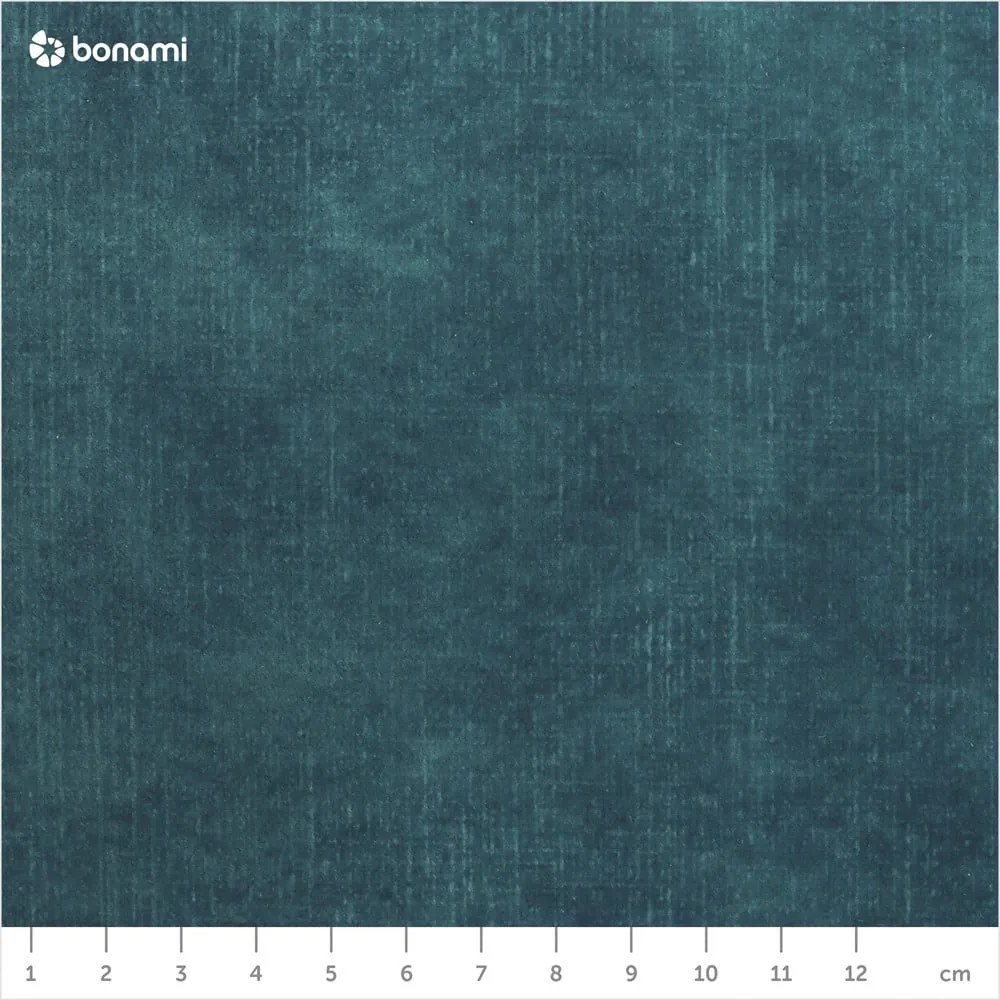 Tmavě modrá sametová pohovka 220 cm Adagio - Scandic
