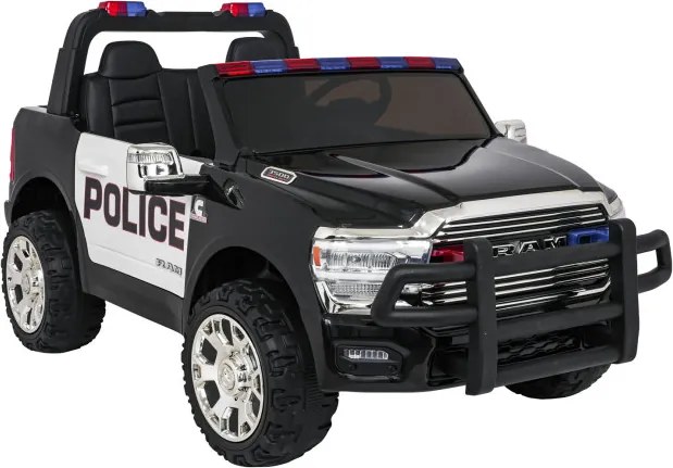Elektrické autíčko RAM 3500 policejní černé