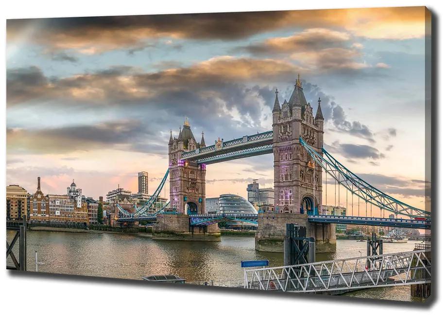 Wallmuralia Foto obraz na plátně Tower bridge Londýn 100x70 cm