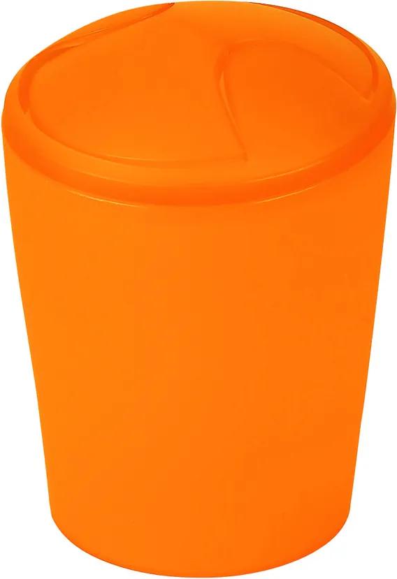 Spirella odpadkový koš 2 l MOVE - oranžová 1010475