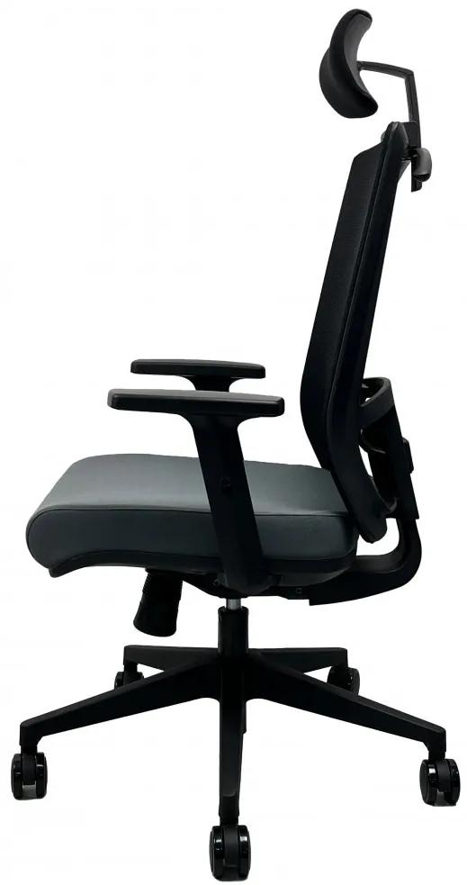Kancelářská ergonomická židle Office More DVIS — více barev Šedá