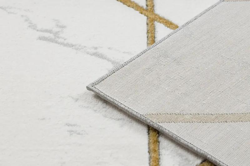 Dywany Łuszczów Kusový koberec Emerald geometric 1012 cream and gold ROZMĚR: 200x290