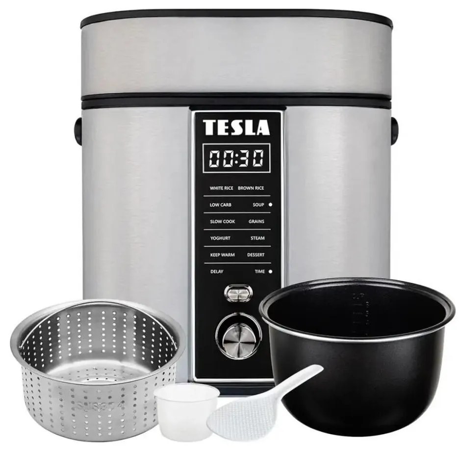 TESLA Electronics MultiCook - Multifunkční rýžovar 2,1 l 400W/230V