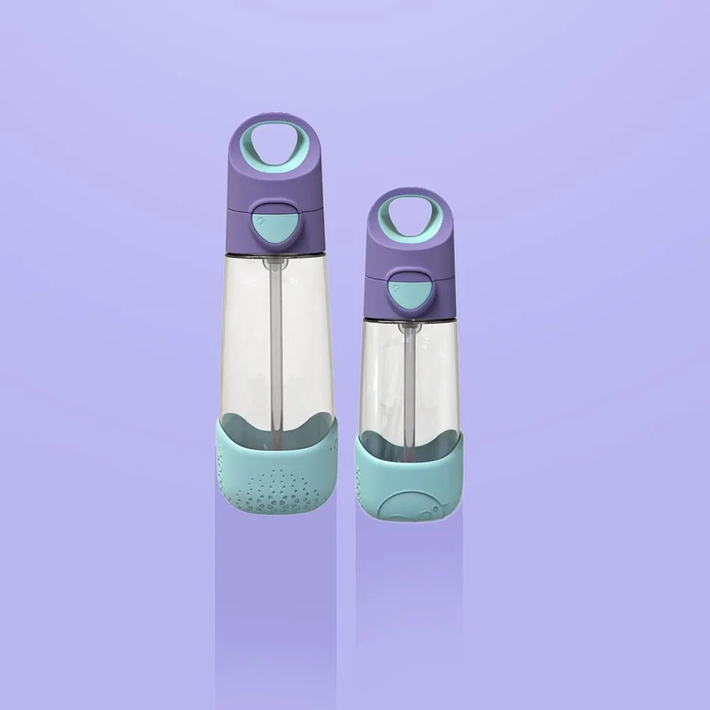 B.box Náhradní víčko pro Lahev na pití s brčkem  Lilac pop