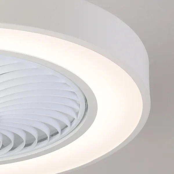 Brilagi-LED Stmívatelné svítidlo s ventilátorem LED/30W/230V 3000-6500K bílá+DO