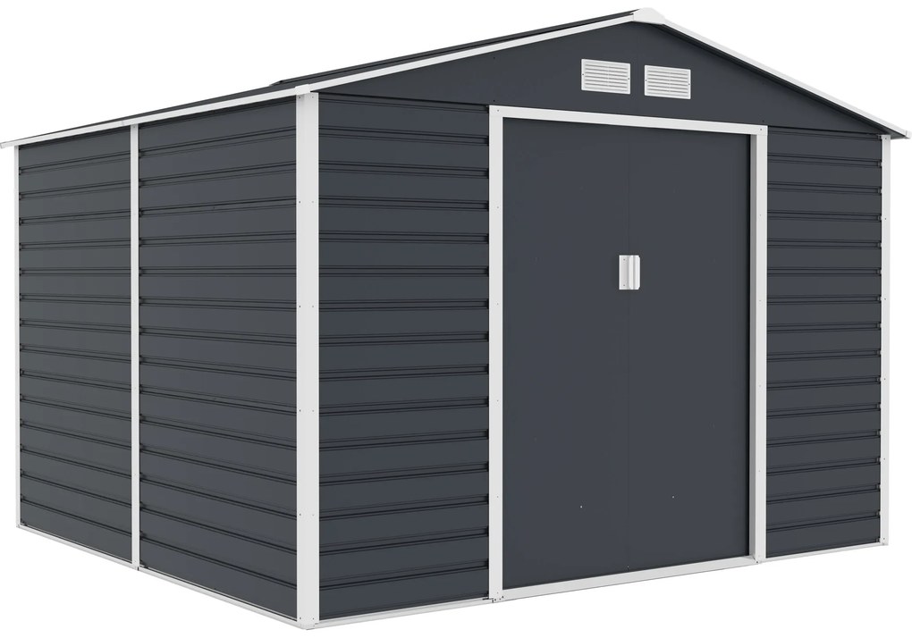 Zahradní domek G21 GAH 706 - 277 x 255 cm, antracitový