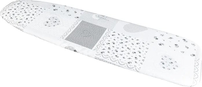 Bellatex Potah na žehlicí prkno Šedá,Bílá délka 110-120 cm a šířka 30–38 cm
