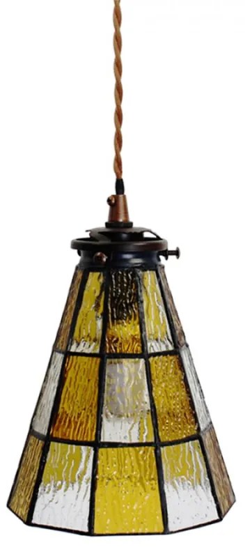 Závěsná Tiffany lampa Anki – 15x115 cm