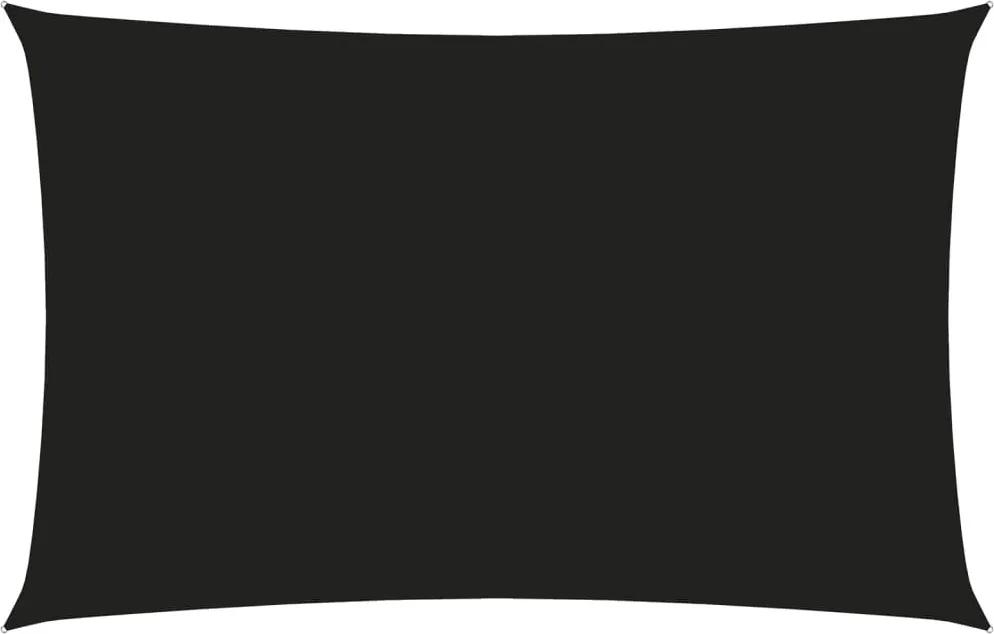 vidaXL Stínící plachta oxfordská látka obdélníková 4 x 7 m [135108] Barva: Černá