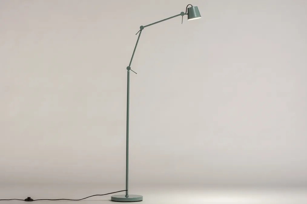 Stojací designová lampa Snap Fosca Old Green