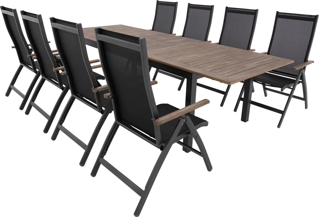 Doppler EXPERT WOOD Plus zahradní sedací souprava 8+1