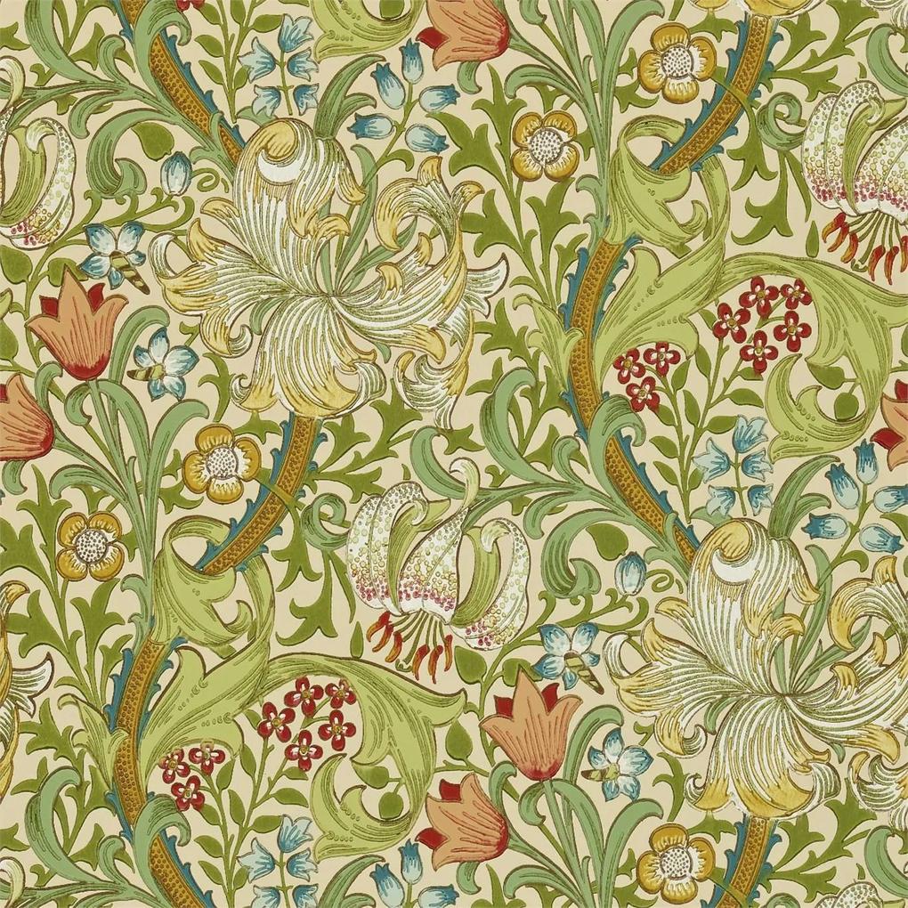 Tapeta GOLDEN LILY 210431, kolekce ARCHIVE WALLPAPERS, pale biscuit