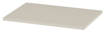 Cersanit Tirso, deska na koupelnovou skříňku 600x450x18 mm, béžová matná, S1015-018