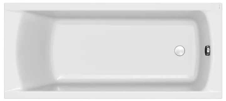 Cersanit Korat akrylátová vana 170x75cm + nožičky, bílá, S301-294