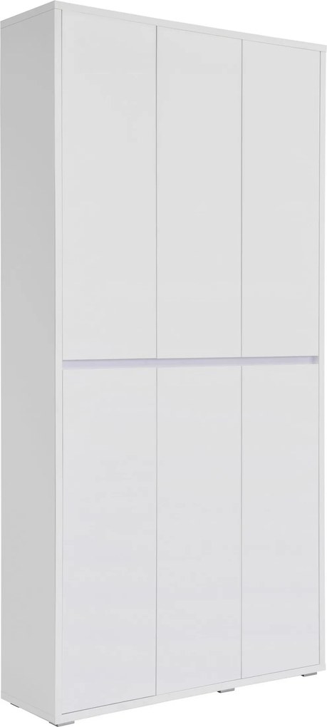 XXXLutz BOTNÍK, bílá, 100/210/34 cm Xora - Botníky - 000003000302