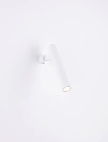 Minimalistické nastěnné svítidlo Arlo Bílá