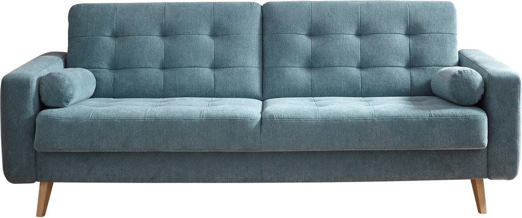 XXXLutz ROZKLÁDACÍ POHOVKA, textil, modrá MID.YOU - Rozkládací pohovky - 002220030901