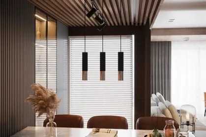 Stropní svítidlo SOLLUX Loopez GU10 1x40W bez zdroje SL.0945 černá/měď