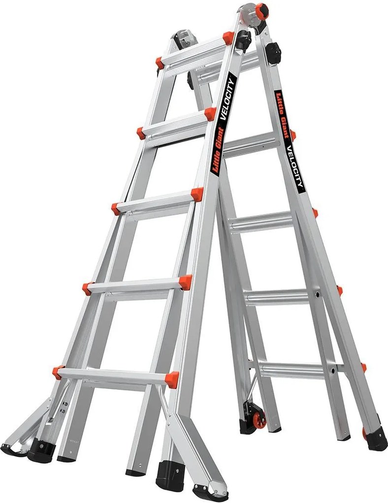 Little Giant - Velocity univerzální kloubový žebřík dosah: 396.701/767 cm, model: 26
