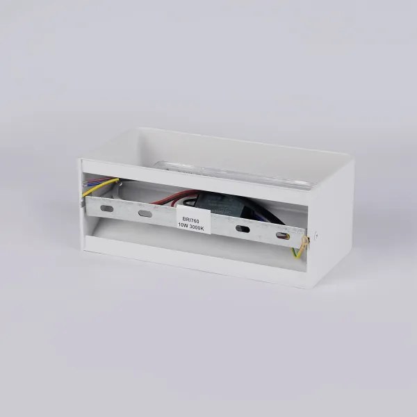 Brilagi - LED Venkovní nástěnné svítidlo DONNANI LED/7W/230V 20 cm bílá IP44