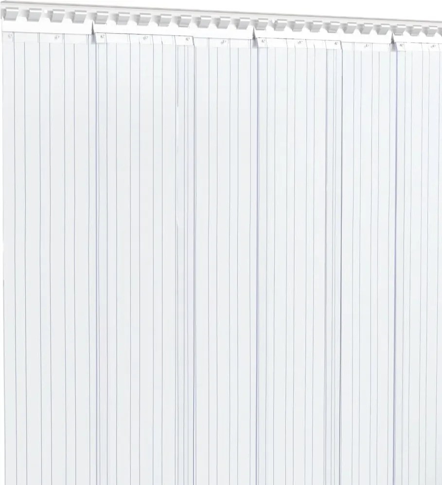 Závěs do dveří průhledný 200 mm x 1,6 mm 50 m PVC 153862