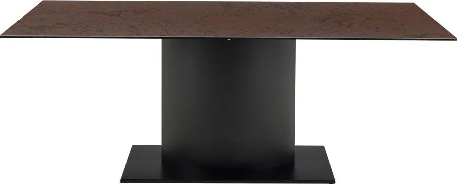 Jídelní stůl Marbella 200 cm hnědý/černý