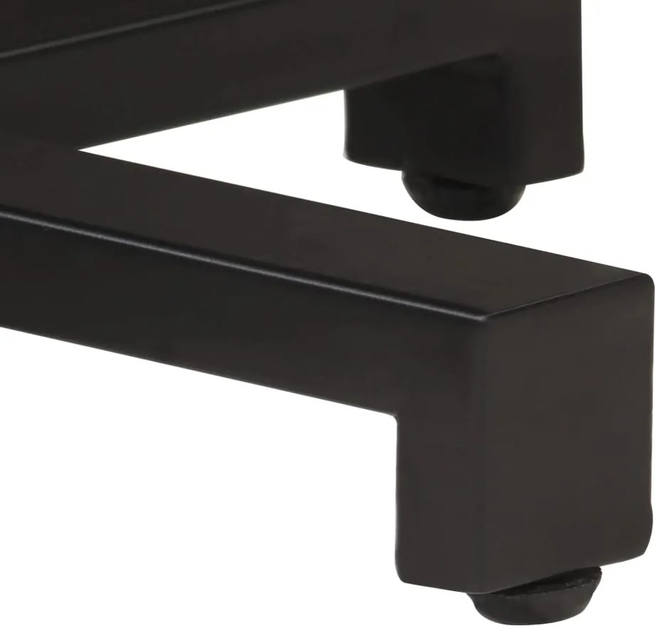 vidaXL Marketos Bistro stůl čtvercový 50 x 50 x 75 cm hrubé mangovníkové dřevo