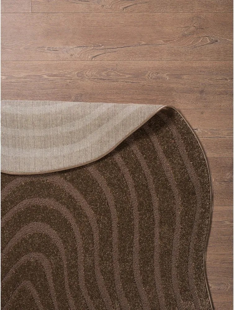 Hnědý koberec 160x230 cm Pebble – ESTE