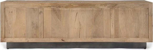 BIZZOTTO TV stolek HAROLD hnědý 180x44 cm 0747452