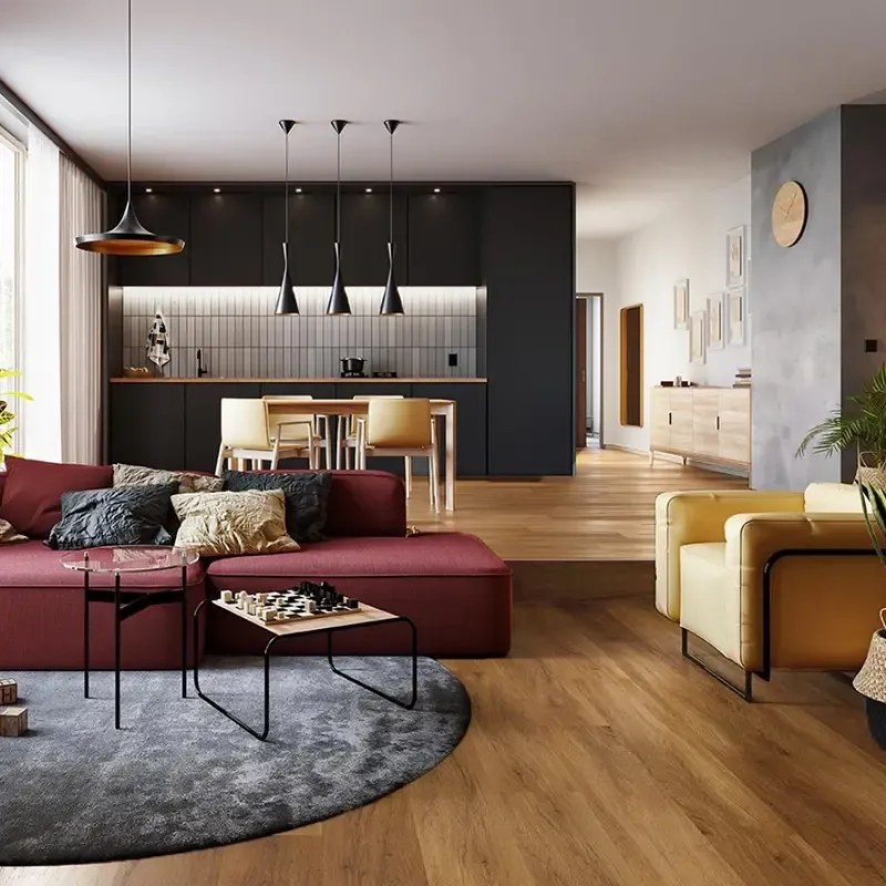 Vinylová plovoucí podlaha Afirmax Legnar Acoustic 41102 Jersey Oak 2,235 m²