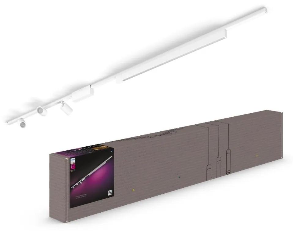 Philips | Philips-SADA 4xLED RGB Stmívatelné svítidlo do lištového systému Hue LED RGB/44,6W/230V | P5200