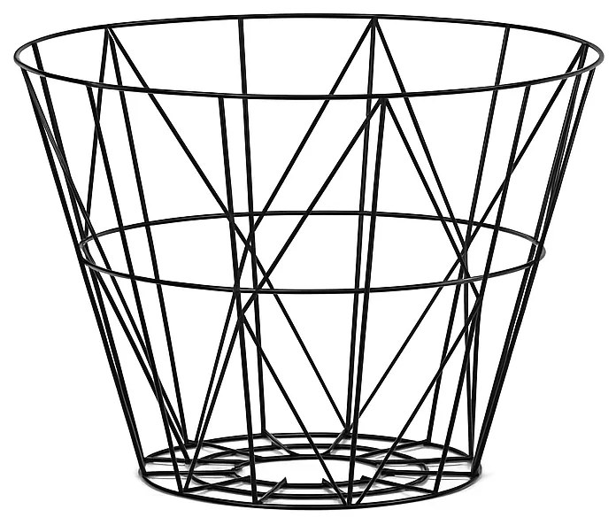Podnož pro konferenční stolek STILO, 600 x 420 mm, černá