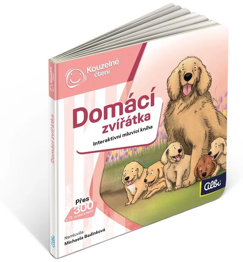 Albi Kouzelné čtení - Minikniha pro nejmenší - Domácí zvířátka
