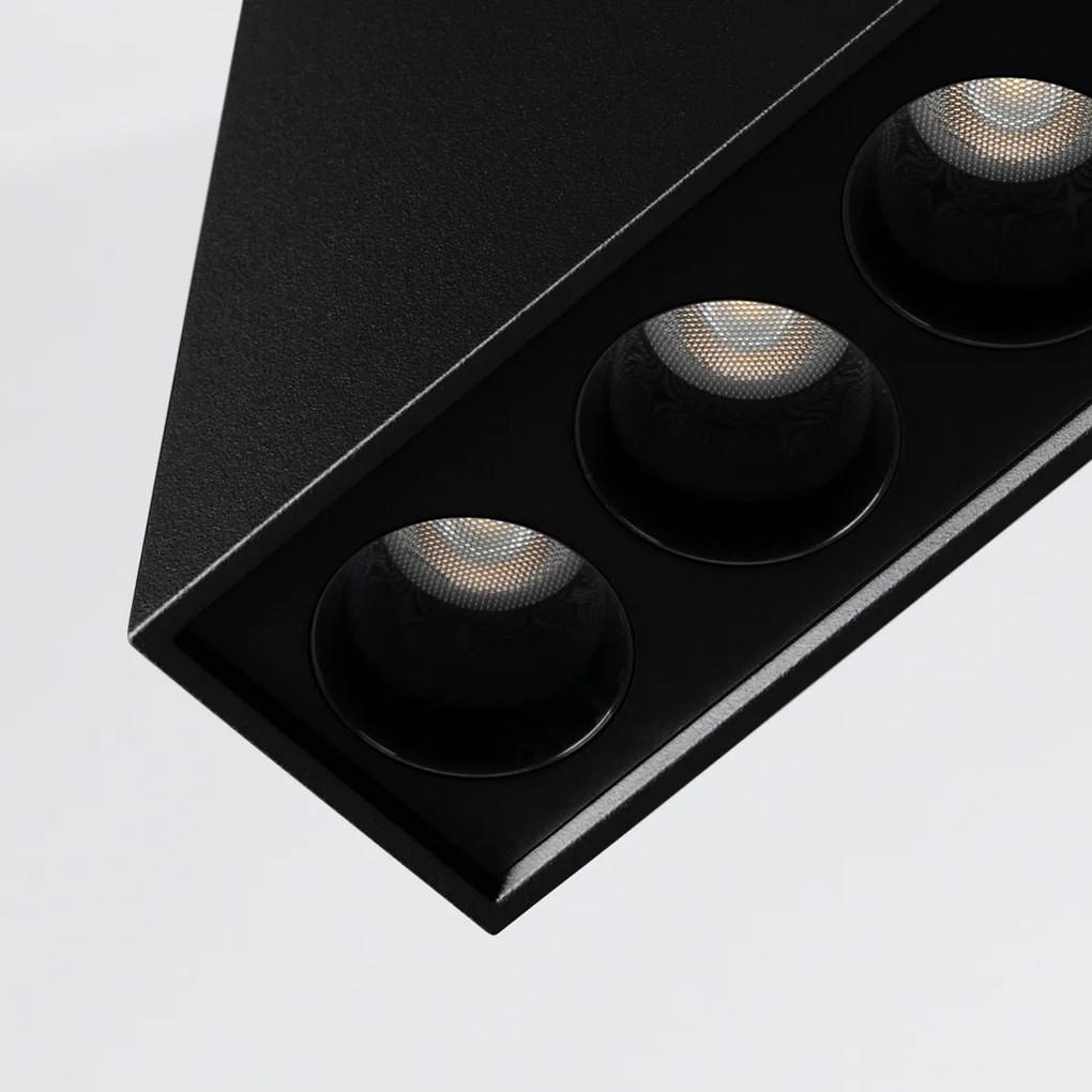 Stropní LED svítilna Sole, 5x LED 11w, 4000k, b