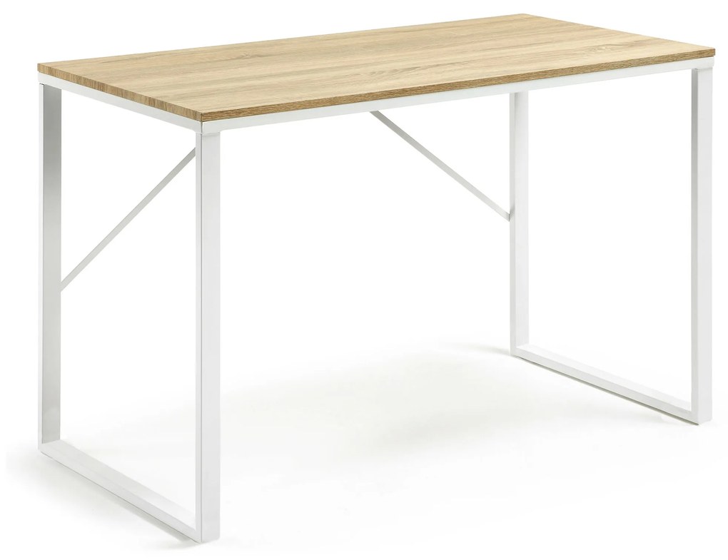 LA FORMA Bílý stůl Talbot 120 × 60 cm 76 × 60 × 120 cm