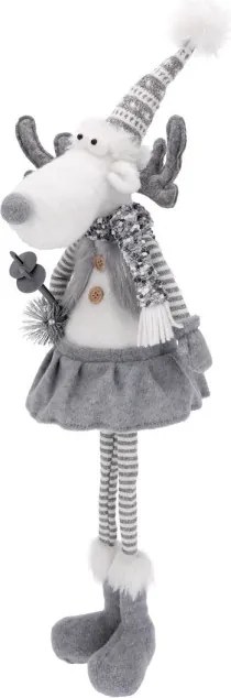 Vánoční dekorativní figurka soba 74 cm