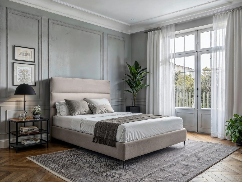 XXXLutz POSTEL BOXSPRING, 120/200 cm, krémová MID.YOU - Online Only postele - 001535000605