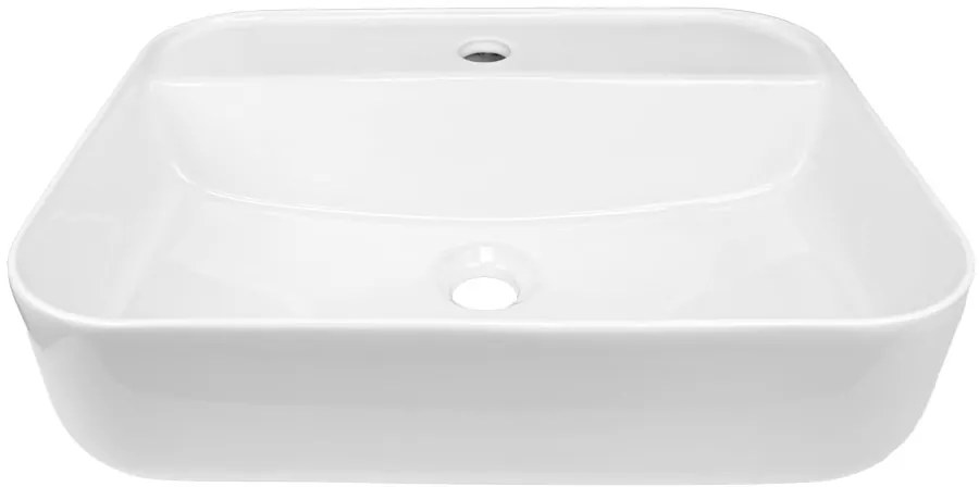 Mereo, Mereo Umyvadlo na desku bez přepadu, 505x400x135 mm, keramické, MER-UC514014R