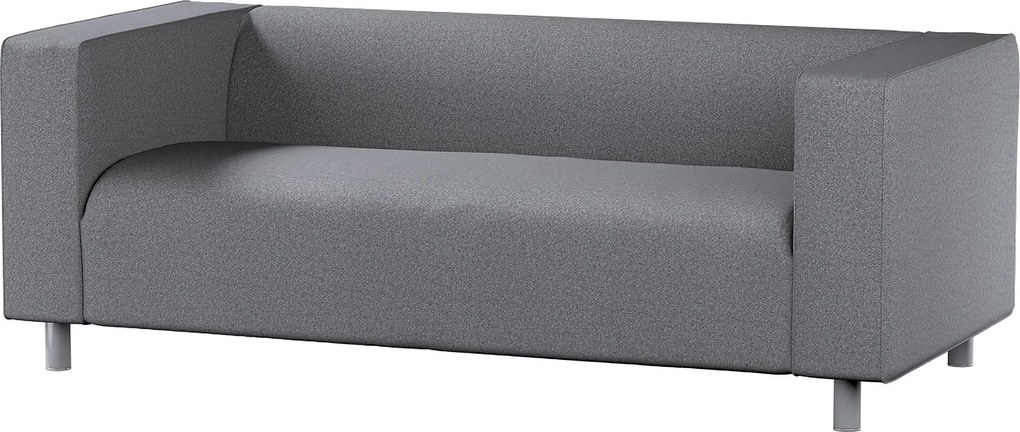 Potah na pohovku IKEA  Klippan 2-místná barva šedá látka pletený vzor
