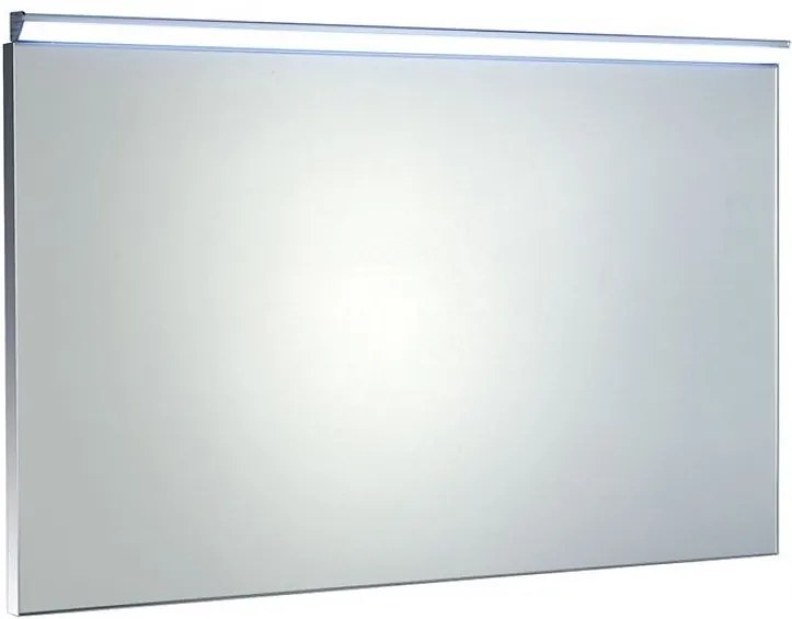 Sapho BORA zrcadlo v rámu 1000x600mm s LED osvětlením, chrom AL716