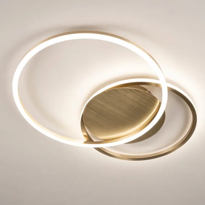 Stropní stmívatelné LED svítidlo Omega 540 Gold