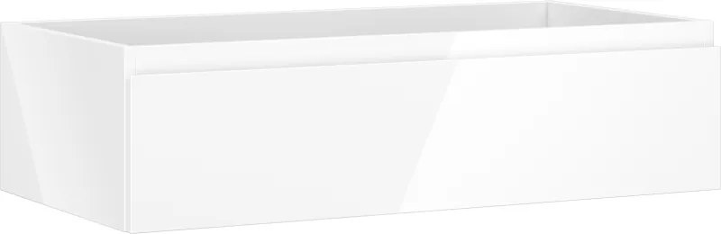 Mexen Orio, koupelnová skříňka 90 cm, 1 zásuvka, bílá lesklá, 91A10-09023-1-BF00