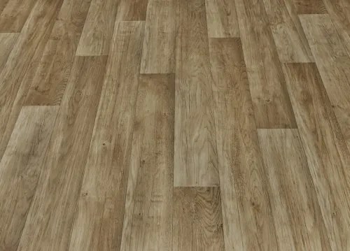 Koberce Breno  PVC AMBIENT Chalet Oak 066L, šíře role 300 cm