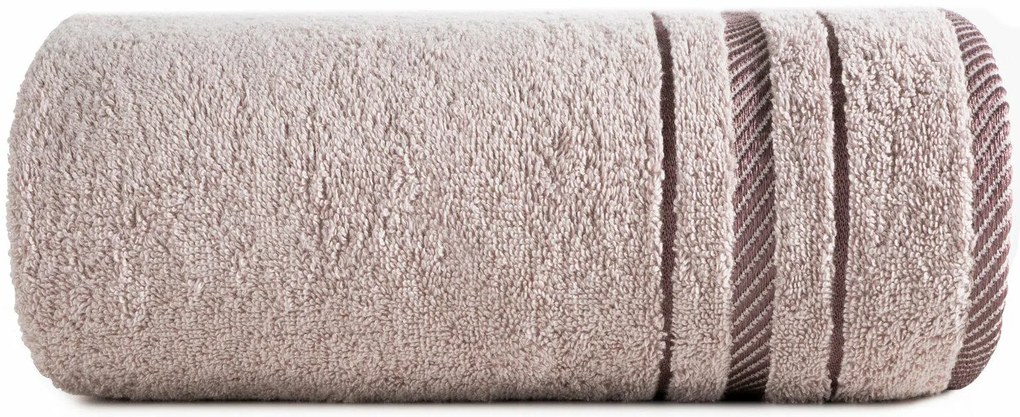 Ručník Koral 50x90 pudrově růžové froté 480g/m2 Eurofirany