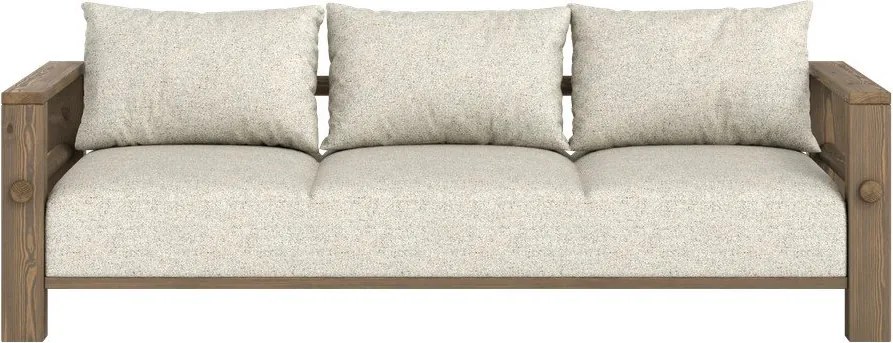 Světle šedá pohovka 225 cm Bare – Karup