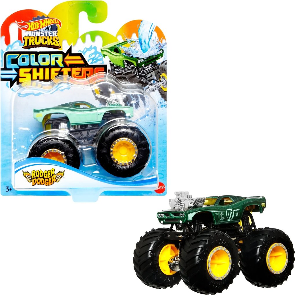 Hot wheels hot wheels monster trucks color shifters
