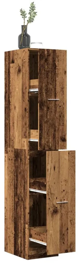 Skříňka na léky old wood 30 x 41 x 174,5 cm kompozitní dřevo 3309634